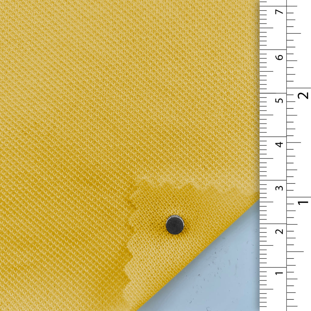 Solid Stretch Mercerized Combed Cotton Pique A110312 – Yardblox Fabrics