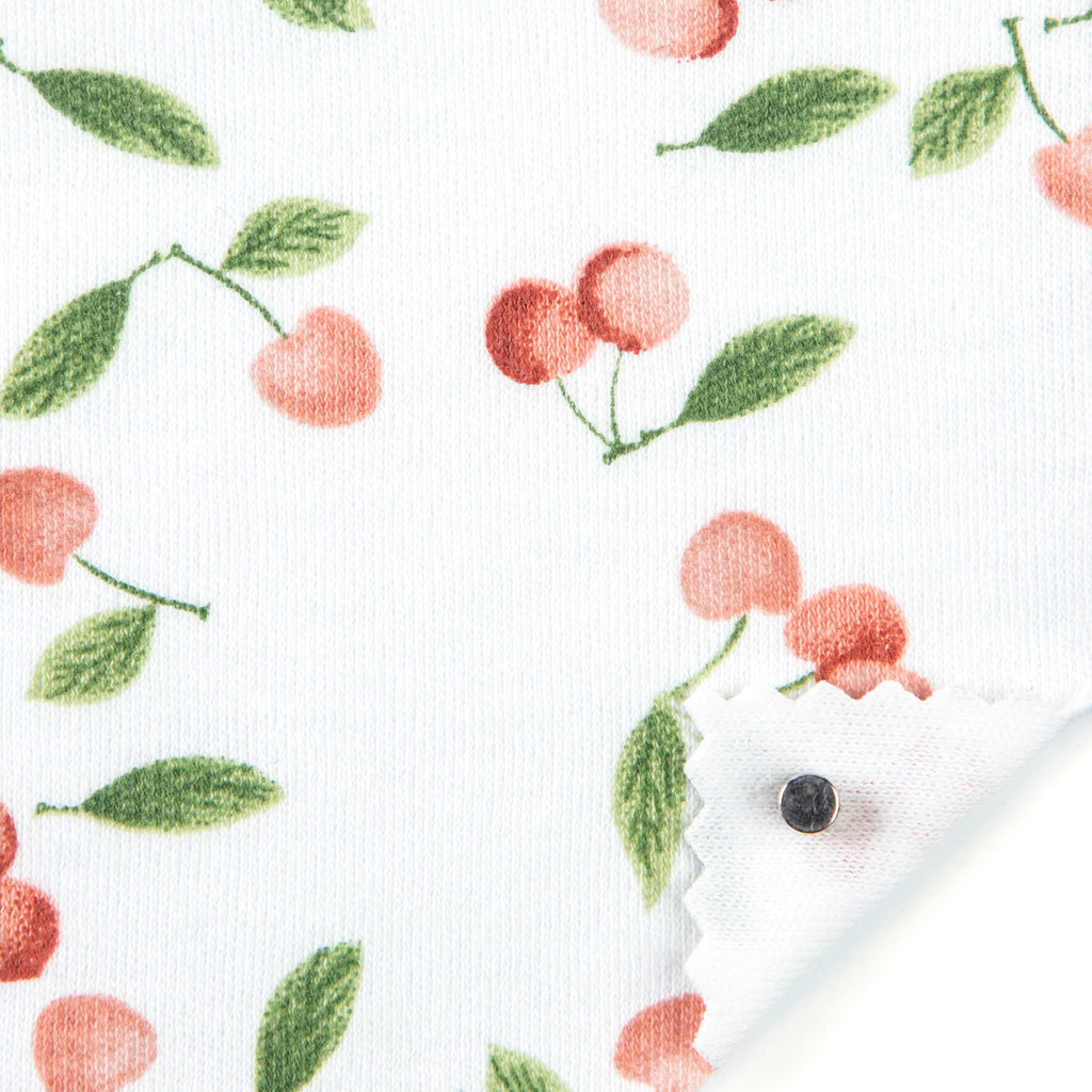 Floral Stretch Combed Cotton Double Knit / Interlock A127414