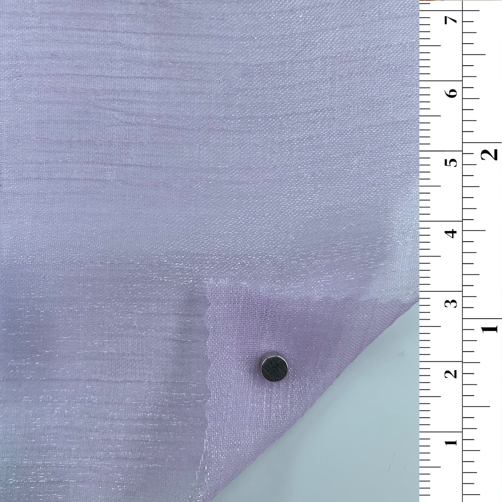 Solid Metallic Crinkled Polyester Organza B016306 – Yardblox Fabrics