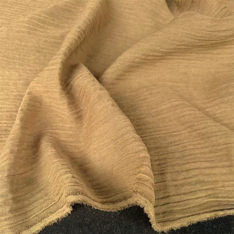 Yardblox Exclusive Made in Japan Luxury Designer Solid Camel Non ...